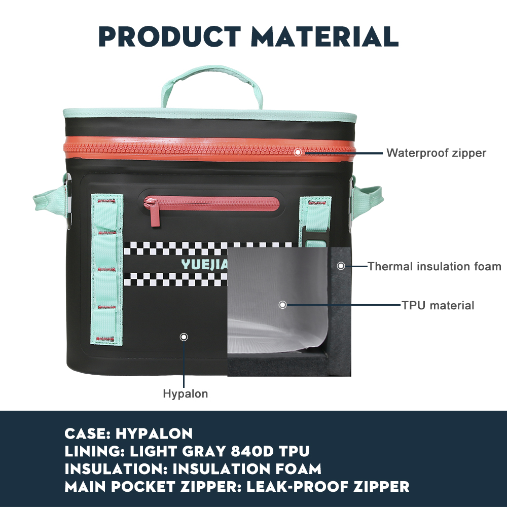 14L Cooler with Chunky Zipper – Yuejia Outdoor Gear